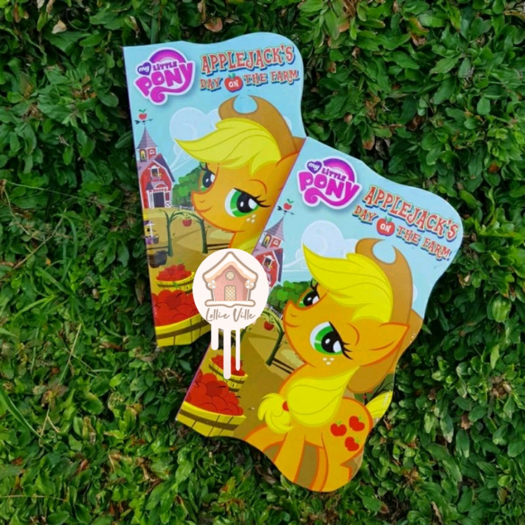 Jual My Little Pony Applejack's Day on the Farm Storybook | Shopee ...