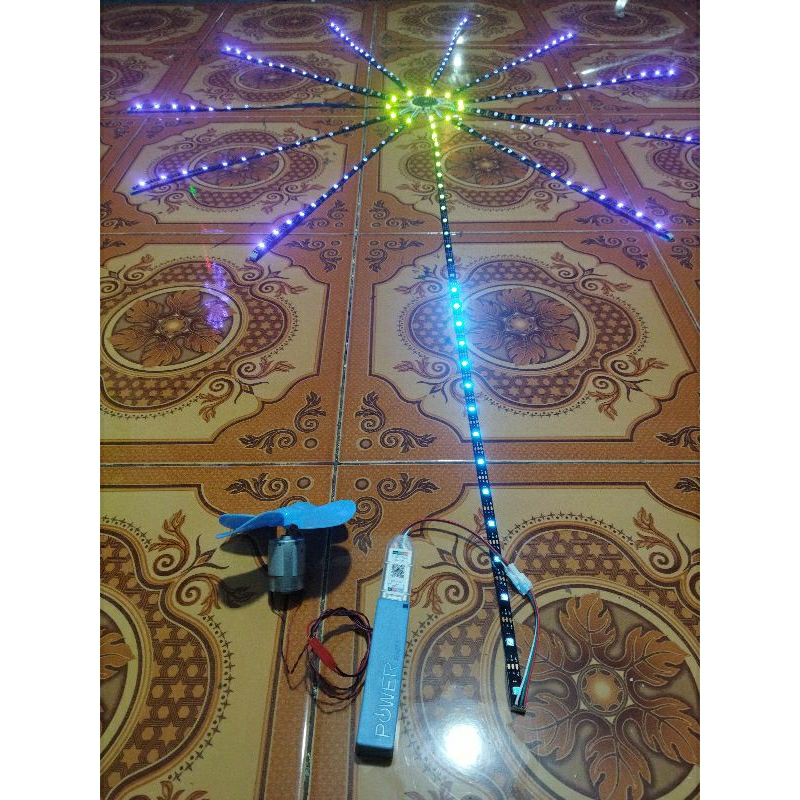 Jual LAMPU LAYANGAN RGB LED SATU SET SIAP PAKAI | Shopee Indonesia
