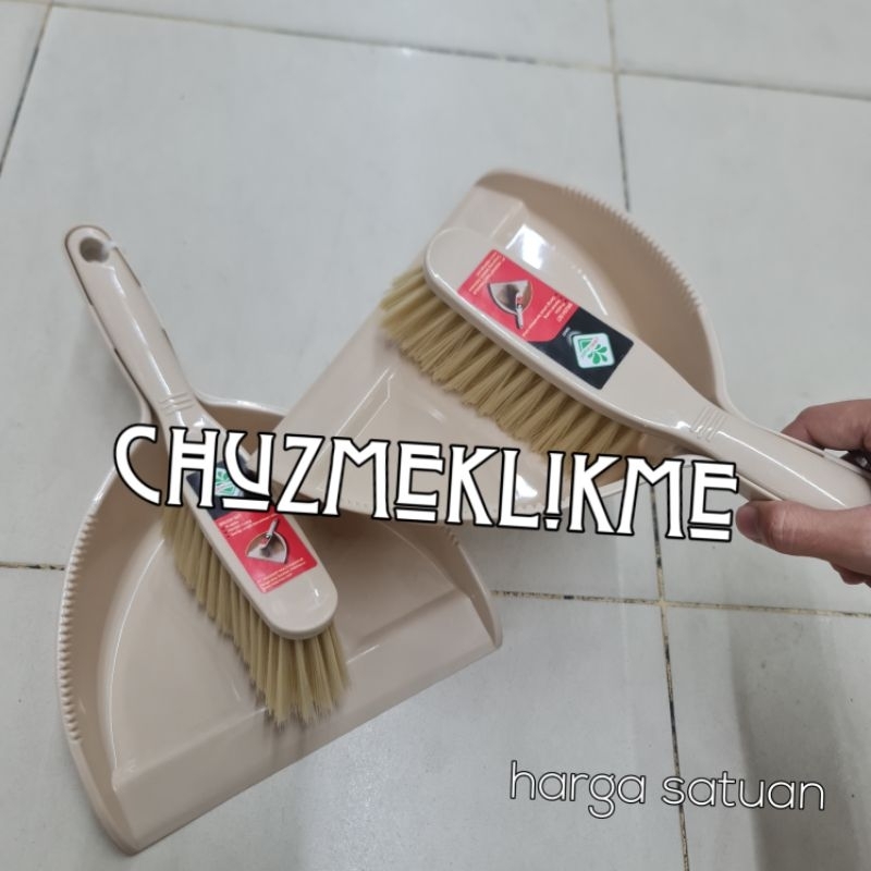 Jual Brush set clean matic/Pengki kecil + sapu kecil/Sapu kecil/sapu ...