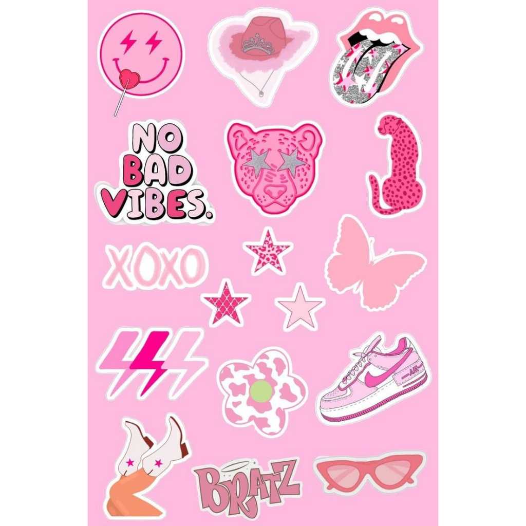 Jual Sticker Aesthetic Girl | Sticker Laptop | Sticker Tumblr HP | Mini ...