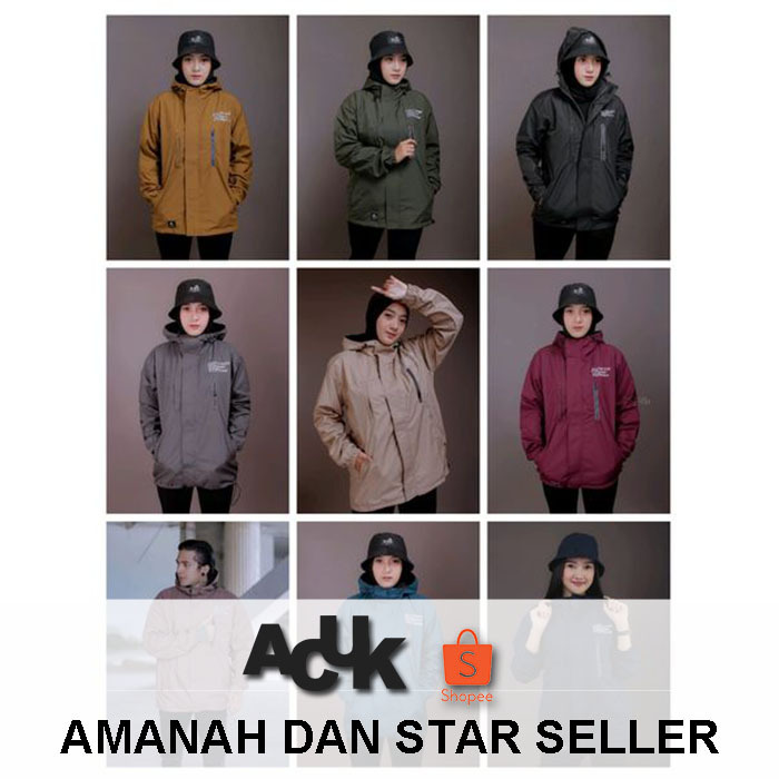 Jual Jaket Parasut Simple Jaket Parasit Simple Jaket Taslan Jaket ...