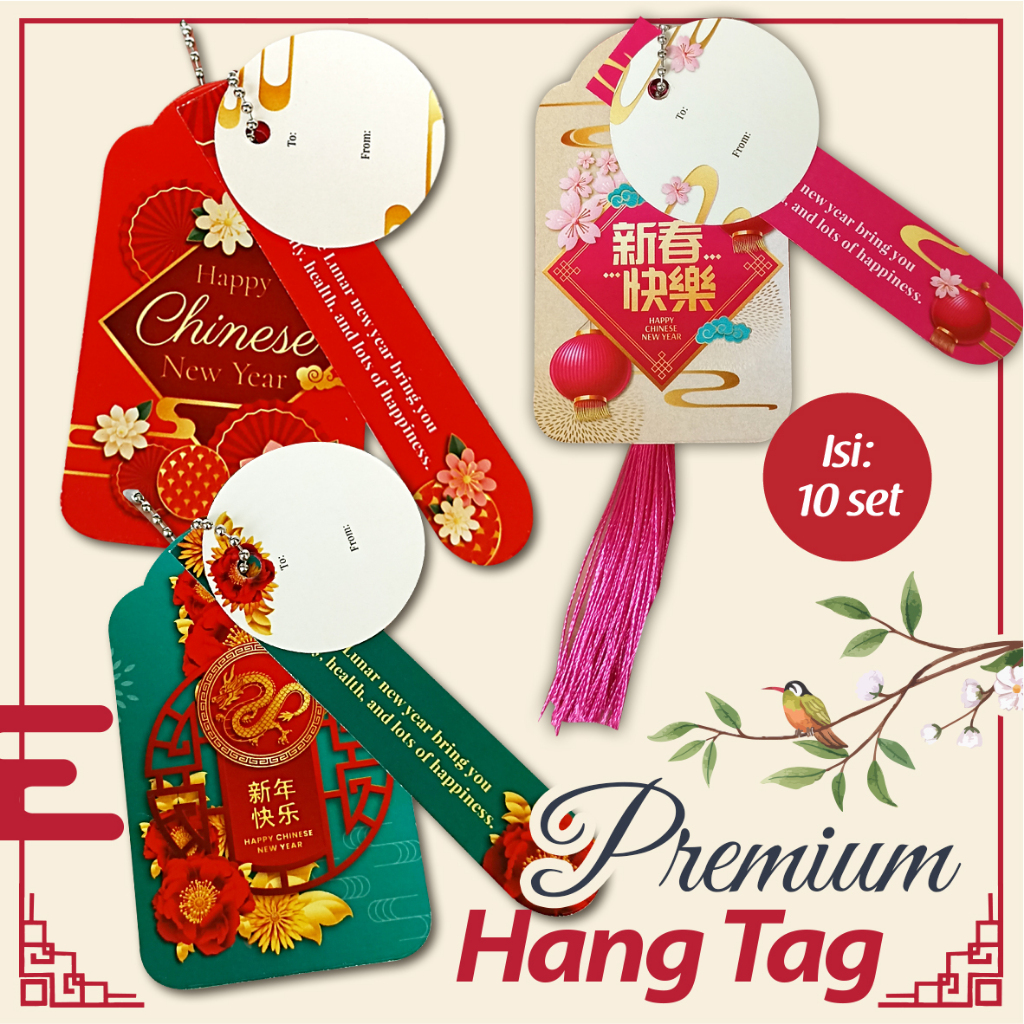 Jual PREMIUM Hang Tag Imlek, Hang Tag Chinese New Year | Shopee Indonesia