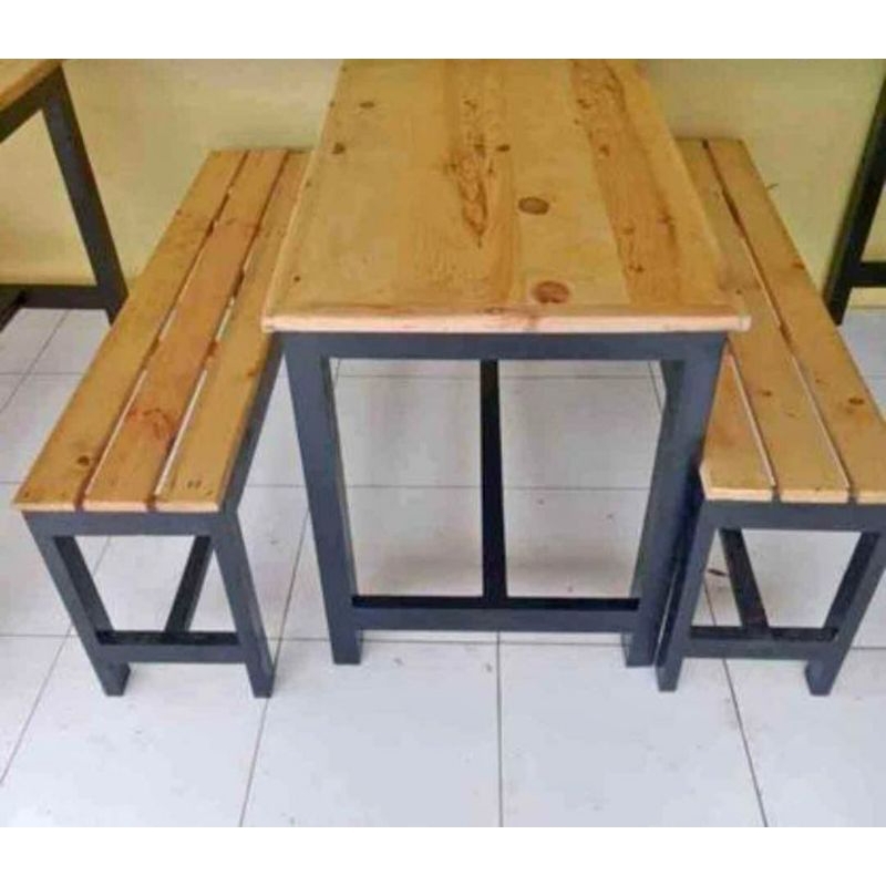 Jual MEJA BANGKU MAKAN SET | Shopee Indonesia