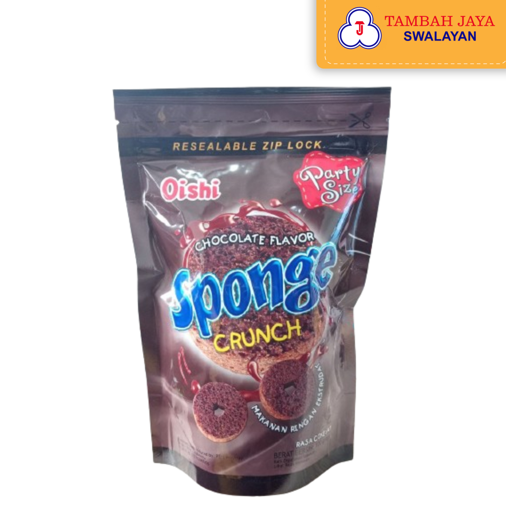 Jual Oishi Sponge Crunch Rasa Coklat 100gr | Shopee Indonesia