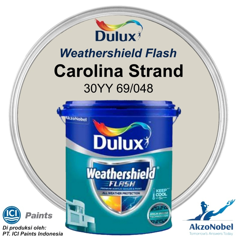 Jual CAT DULUX WEATHERSHIELD FLASH 20 LT - CAROLINA STRAND 30YY 69/048 ...