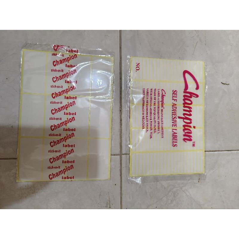 Jual LABEL HARGA/LABEL UNDANGAN/TIPE X KERTAS | Shopee Indonesia