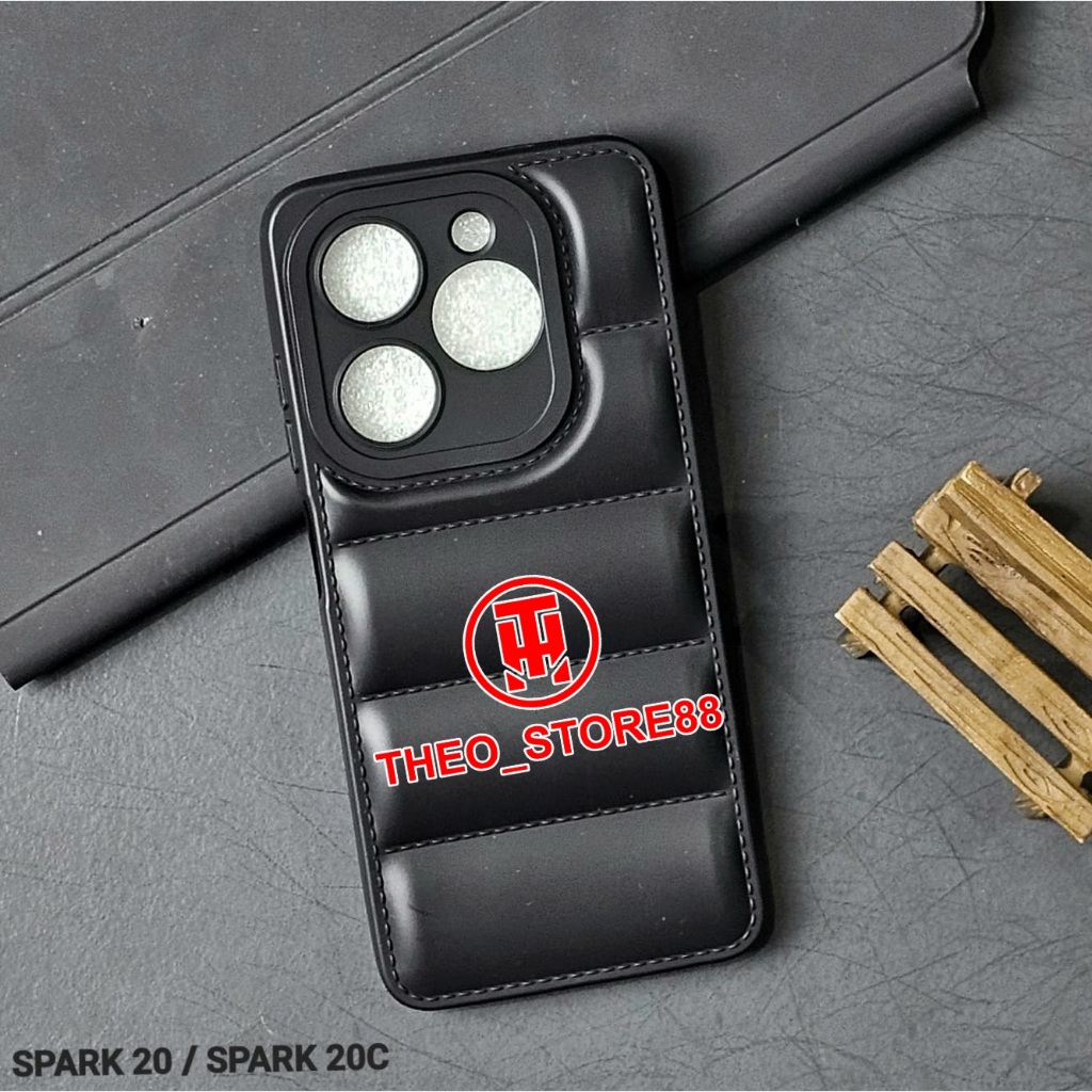 Jual Tecno Spark 20 Tecno Spark 20c Case Bantal Black Macaron Black Tecno Spark 20 Tecno Spark