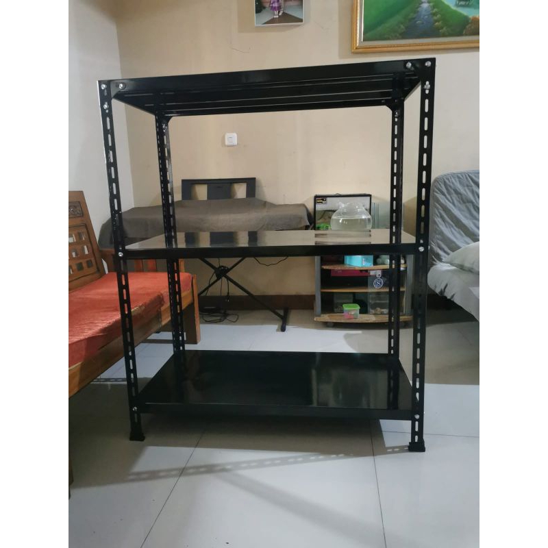 Jual RAK BESI MINIMALIS | LEMARI BESI 3SUSUN | Shopee Indonesia
