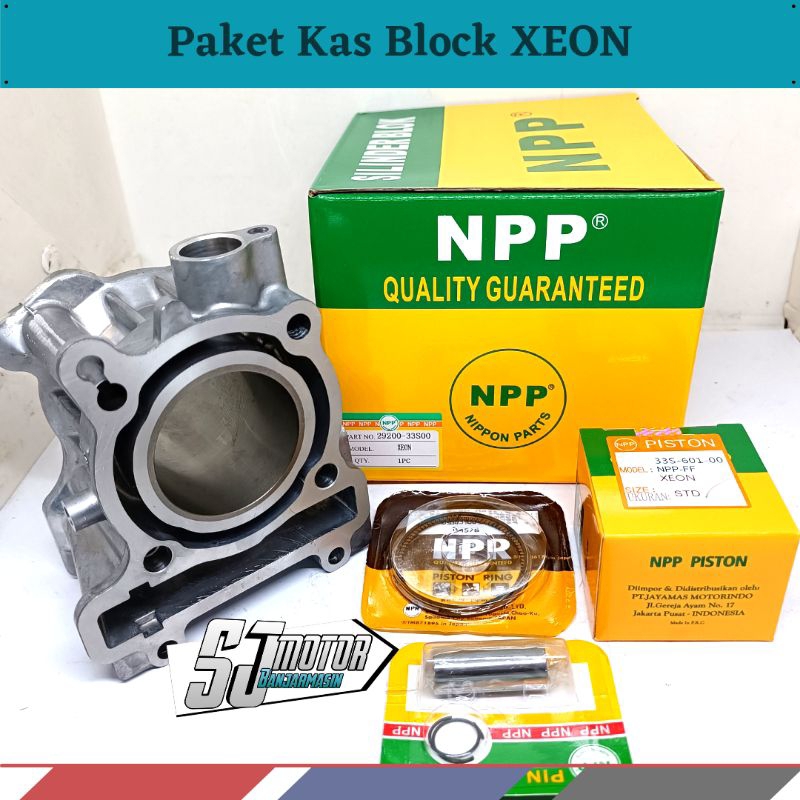 Jual Paket Kas Block Piston Set NPP Yamaha Xeon Karbu | Shopee Indonesia