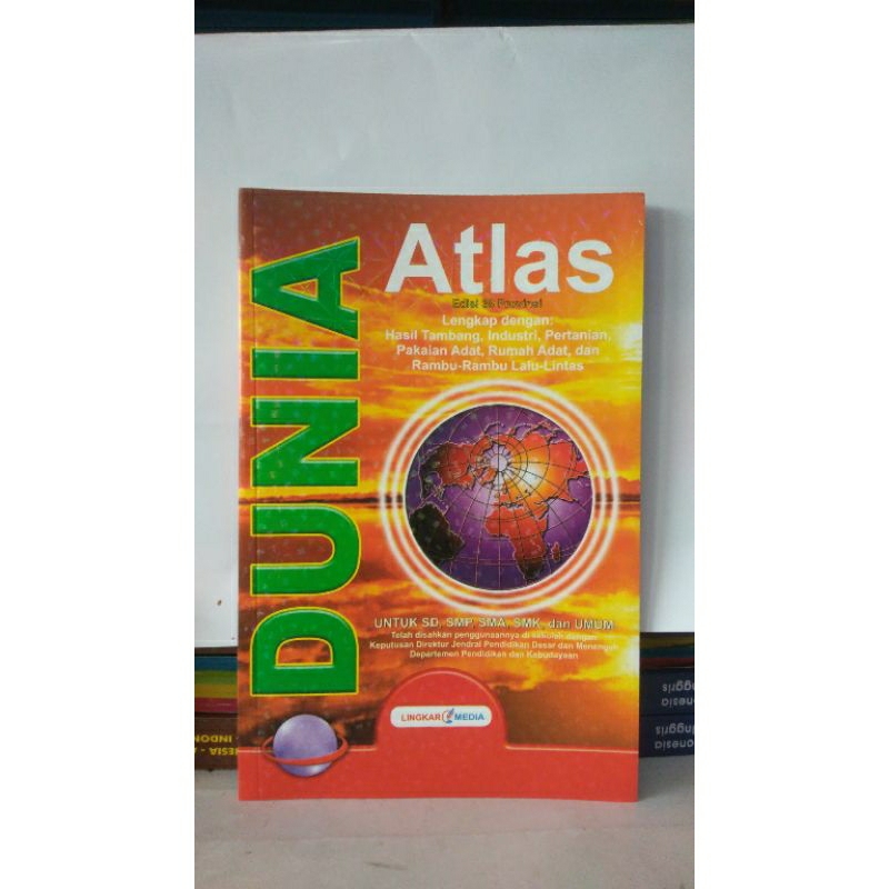 Jual Buku Atlas dunia ukuran tg 16x24 cm | Shopee Indonesia