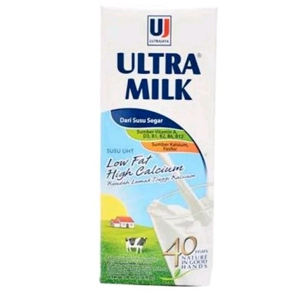 Jual ultra milk low fat high calcium 250ml - ultra milk low fat ...