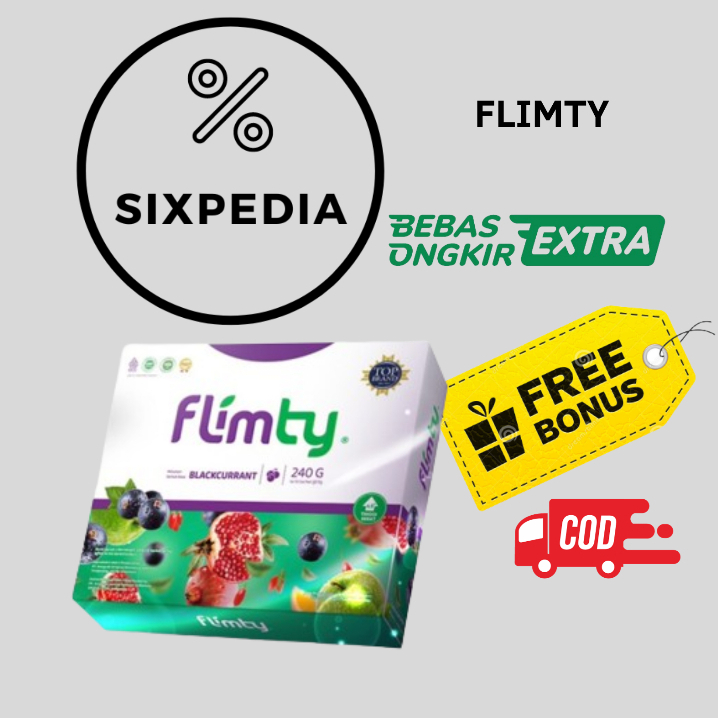 Jual (Bonus Vit C) Flimty Flimti Slimty Slimti Fiber BPOM (Isi 5 Sachet ...