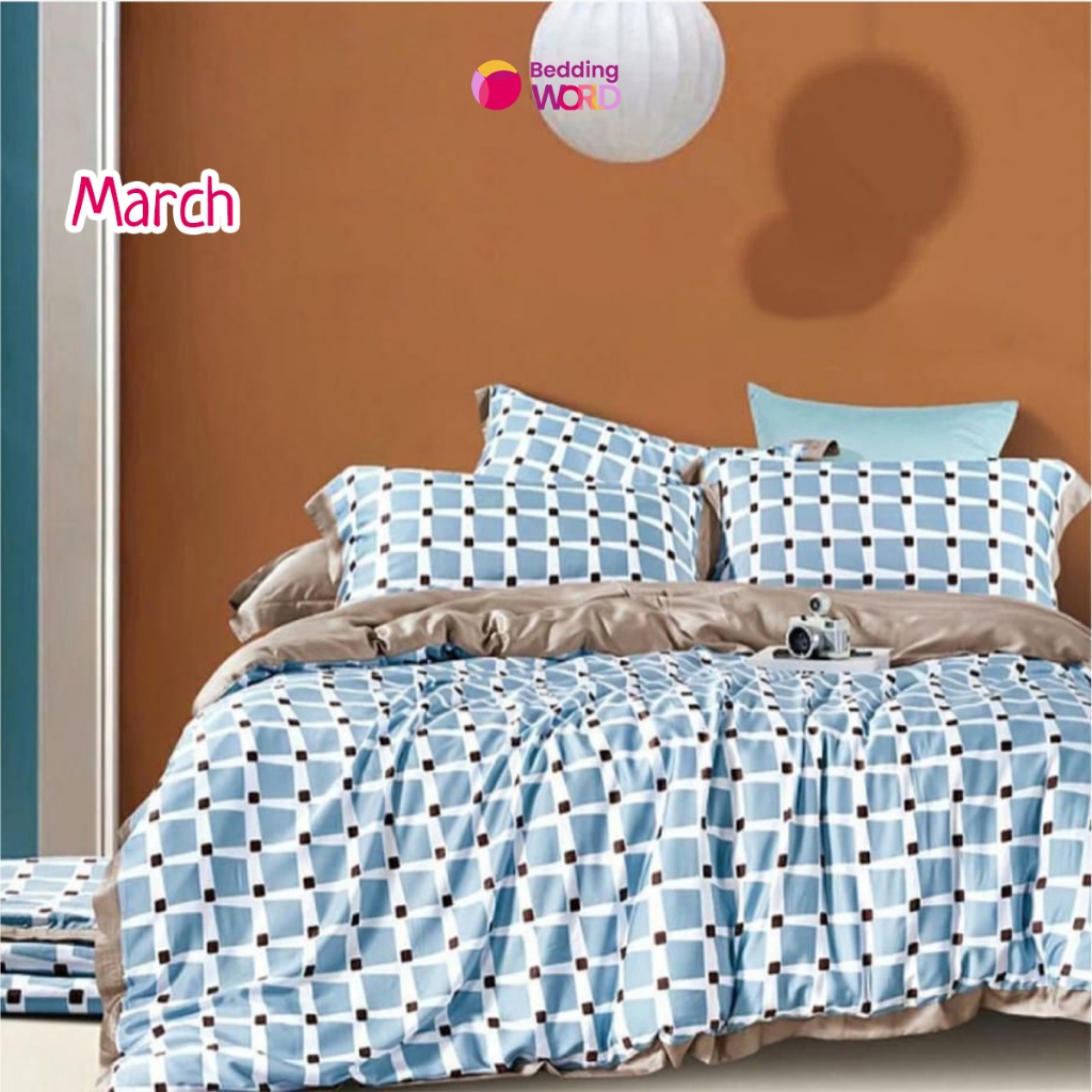 Jual Sprei Set Katun Jepang Lokal Cvc Premium / Sprei motif aesthetic ...