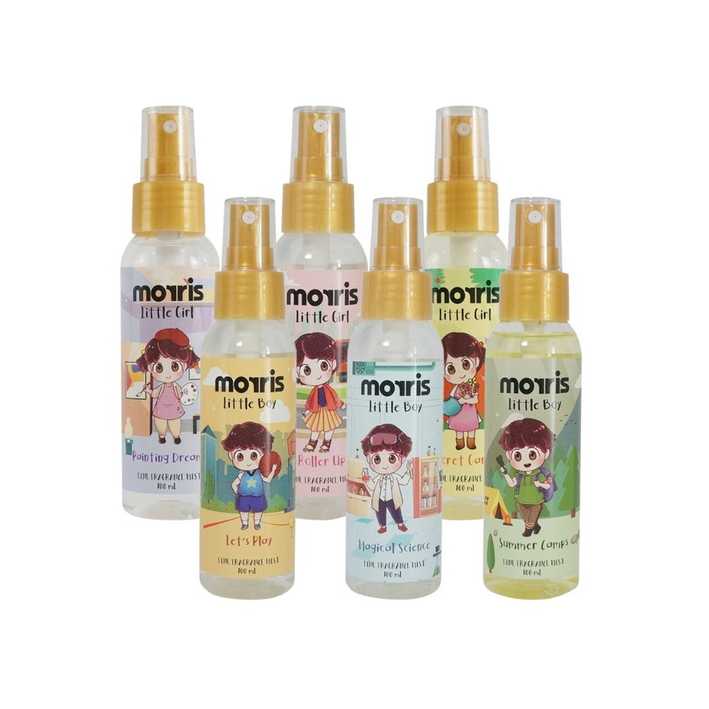 Jual Morris Parfum Anak Little Boy & Little Girl Fine Fragrance Mist ...