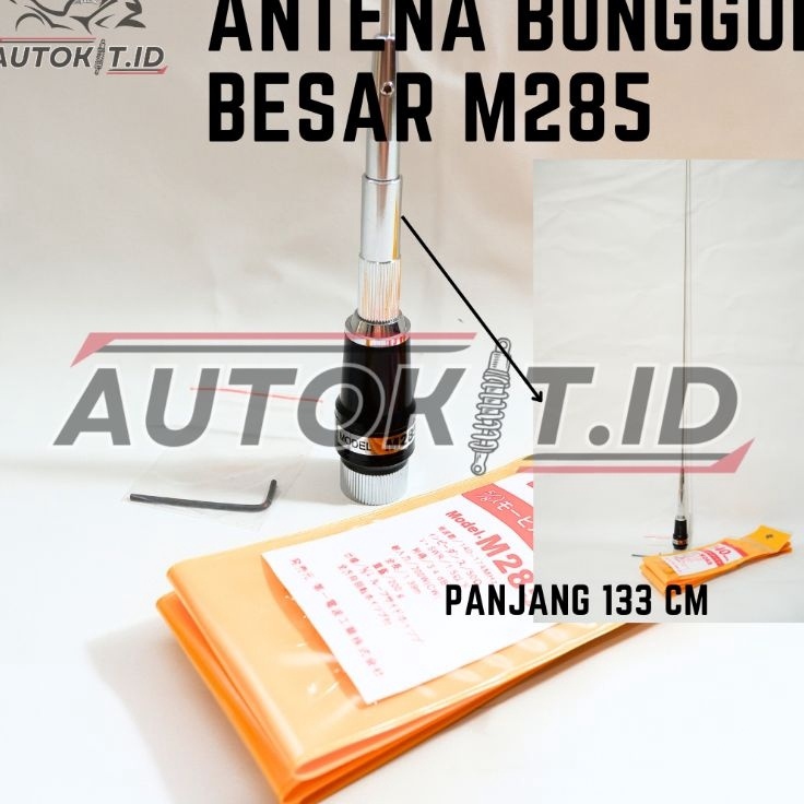 Jual vb ANTENA RIG MOBIL ORARI LARSEN BONGGOL BESAR M285 PANJANG 133CM ...