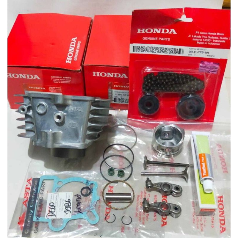 Jual PAKET BLOK SEHER CYLINDER (KFM) HONDA SUPRA FIT NEW, REVO LAMA, LEGENDA | Shopee Indonesia