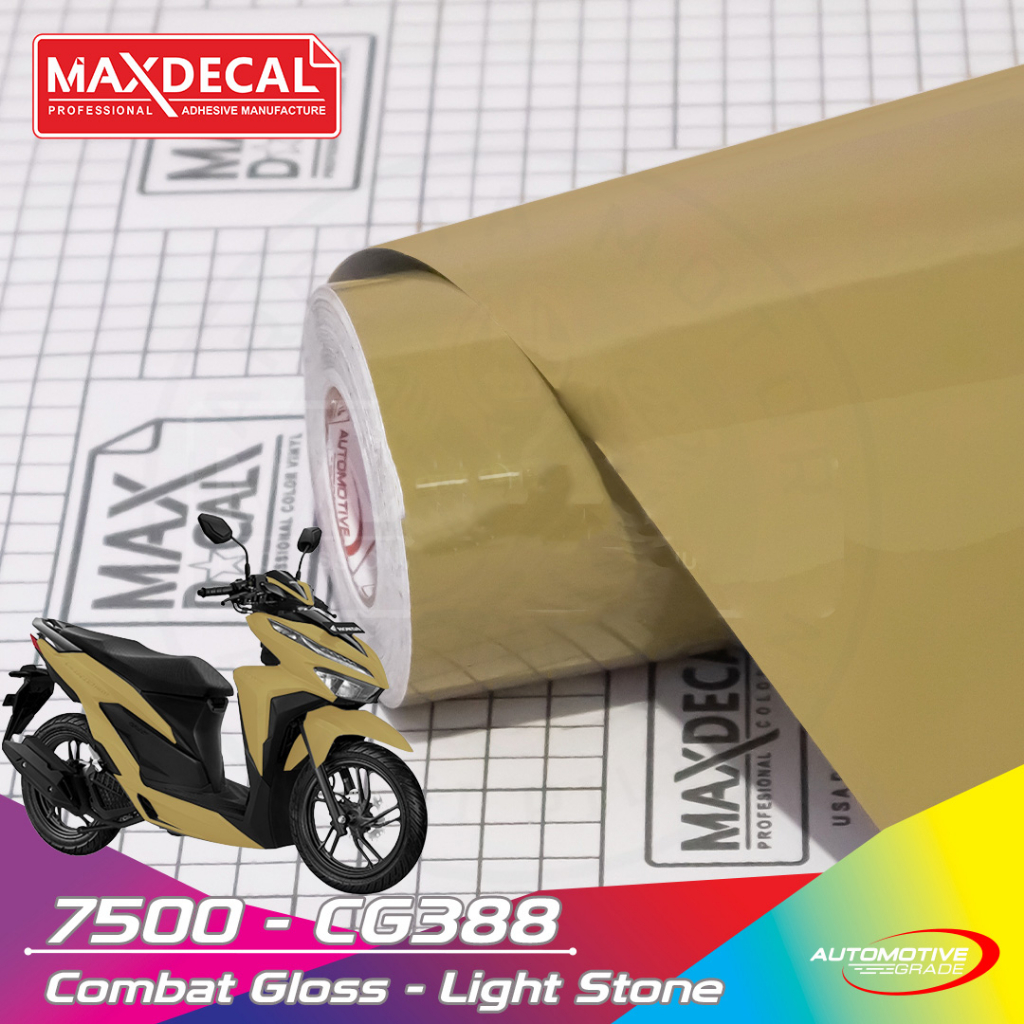 Jual Sticker Stiker Skotlet Wrapping Vinyl Maxdecal Max Decal 7500 ...