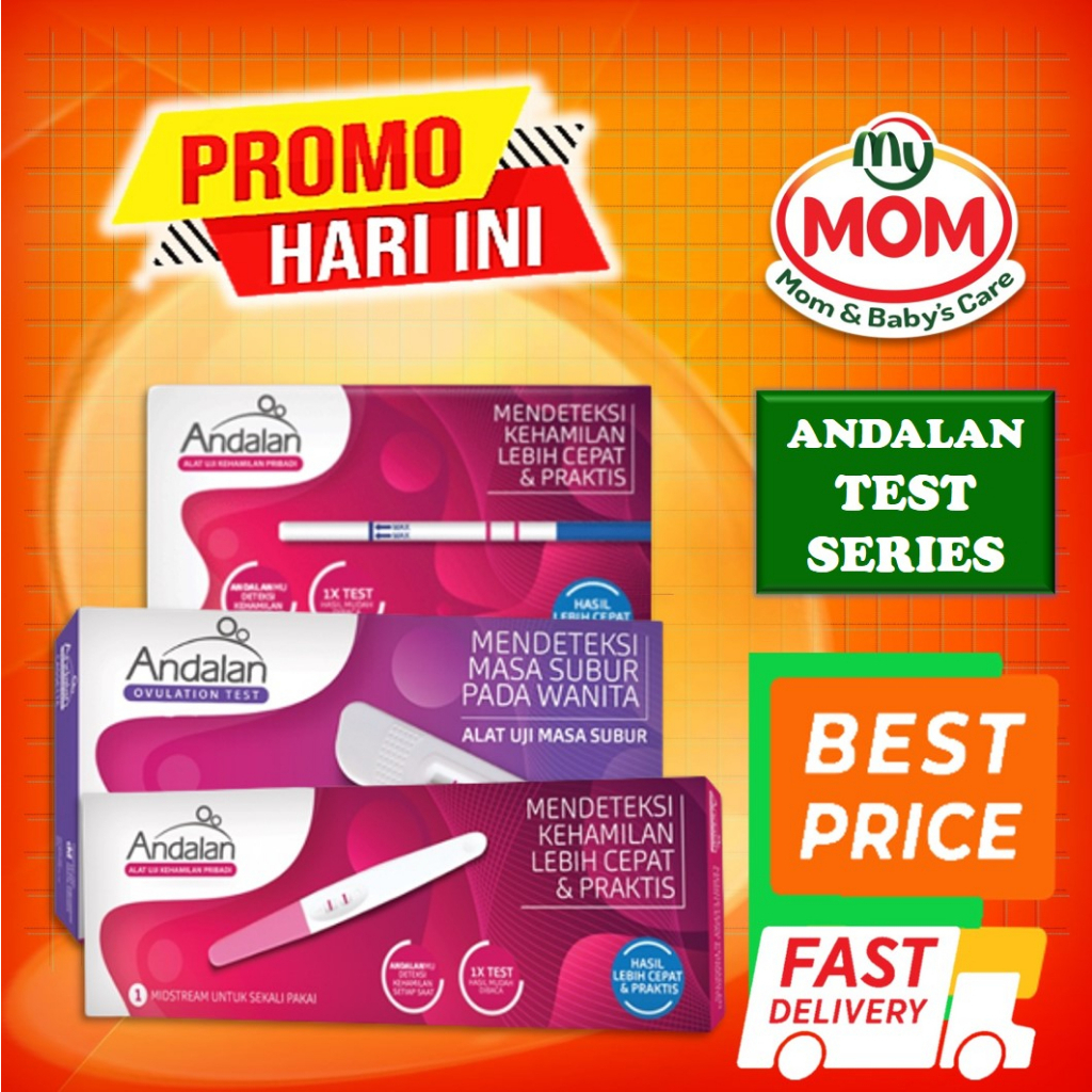 Jual ANDALAN Pregnancy Test Kit - Midstream - Test Strip - Ovulation ...