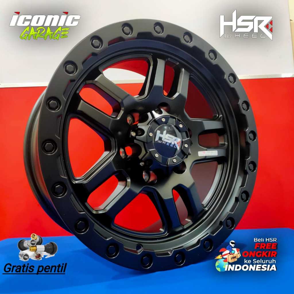 Jual jual velg original hsr ring17 mobil fortuner,hilux,pajero,triton ...