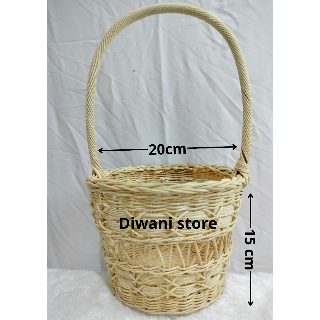 Jual Kranjang Rotan /Kranjang Parsel/Kranjang Buah | Shopee Indonesia