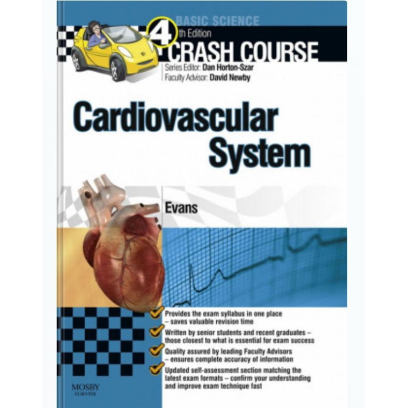 Jual Buku Crash Course Cardiovascular System | Shopee Indonesia