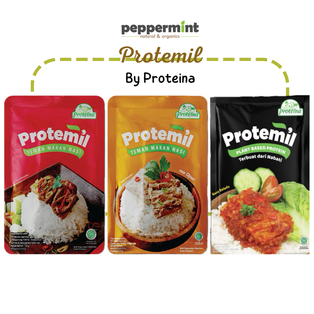 Jual Proteina Protemil Daging Nabati (30 gr) / Protein Nabati Ready to ...