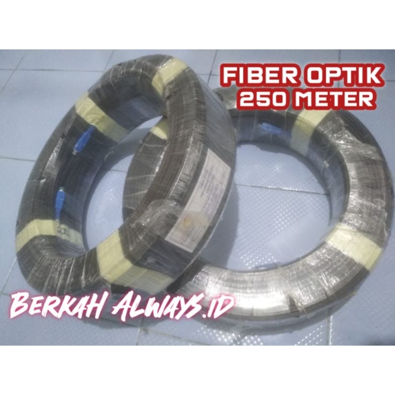 Jual Kabel Fiber Optik 250 Meter 1 Core 3 Sling Precon Dropcore Cable ...