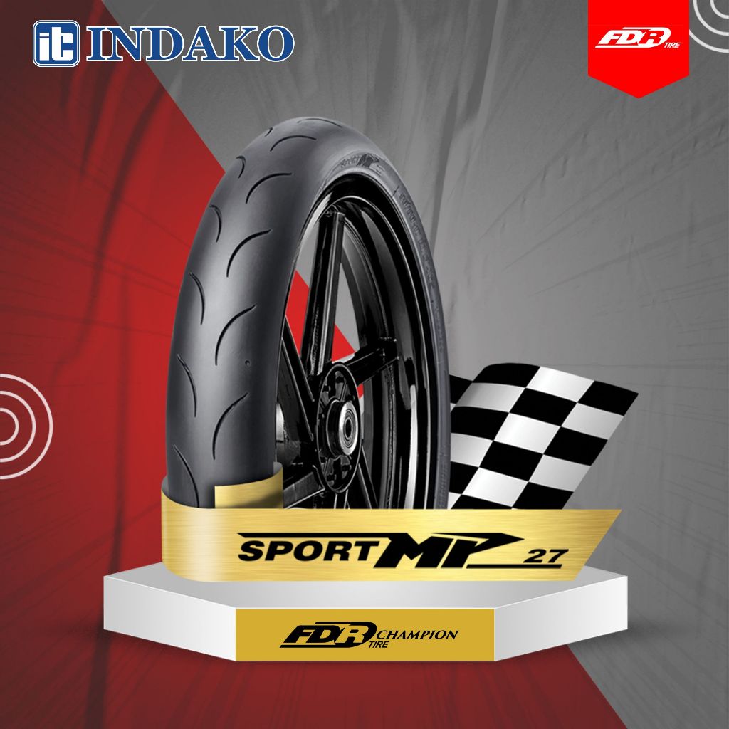 Jual FDR TL SPORT MP-27 90/80 - 17 Ban Motor Tubeless | Shopee Indonesia