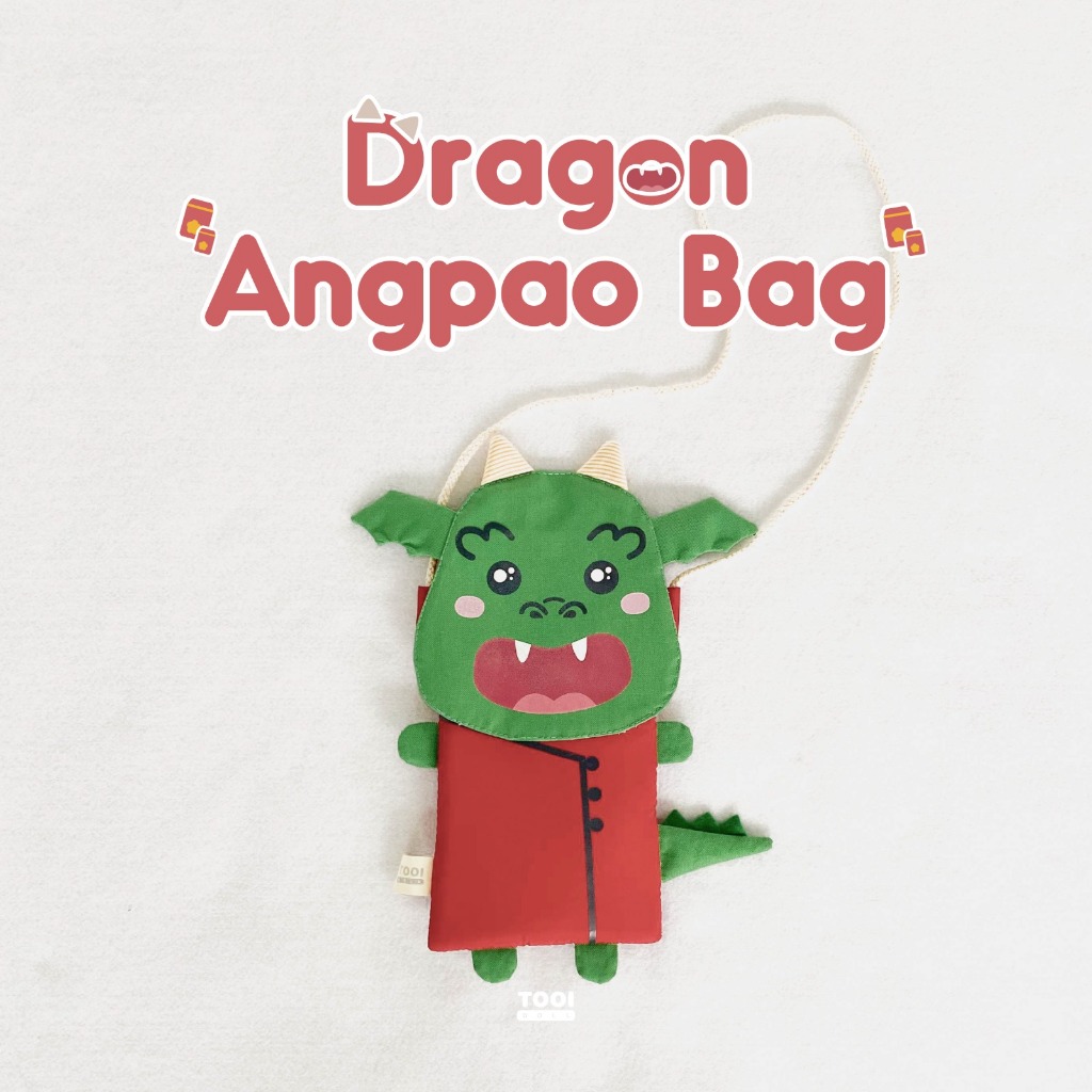 Jual CNY 2024 -Dragon Angpao Bag | Shopee Indonesia
