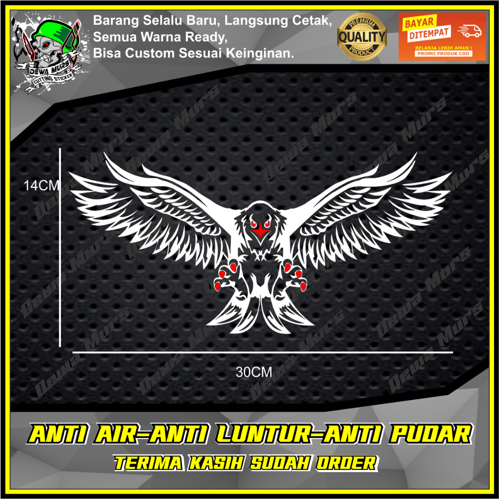 Jual Cutting Sticker RAJAWALI MENCENGKRANG | Shopee Indonesia
