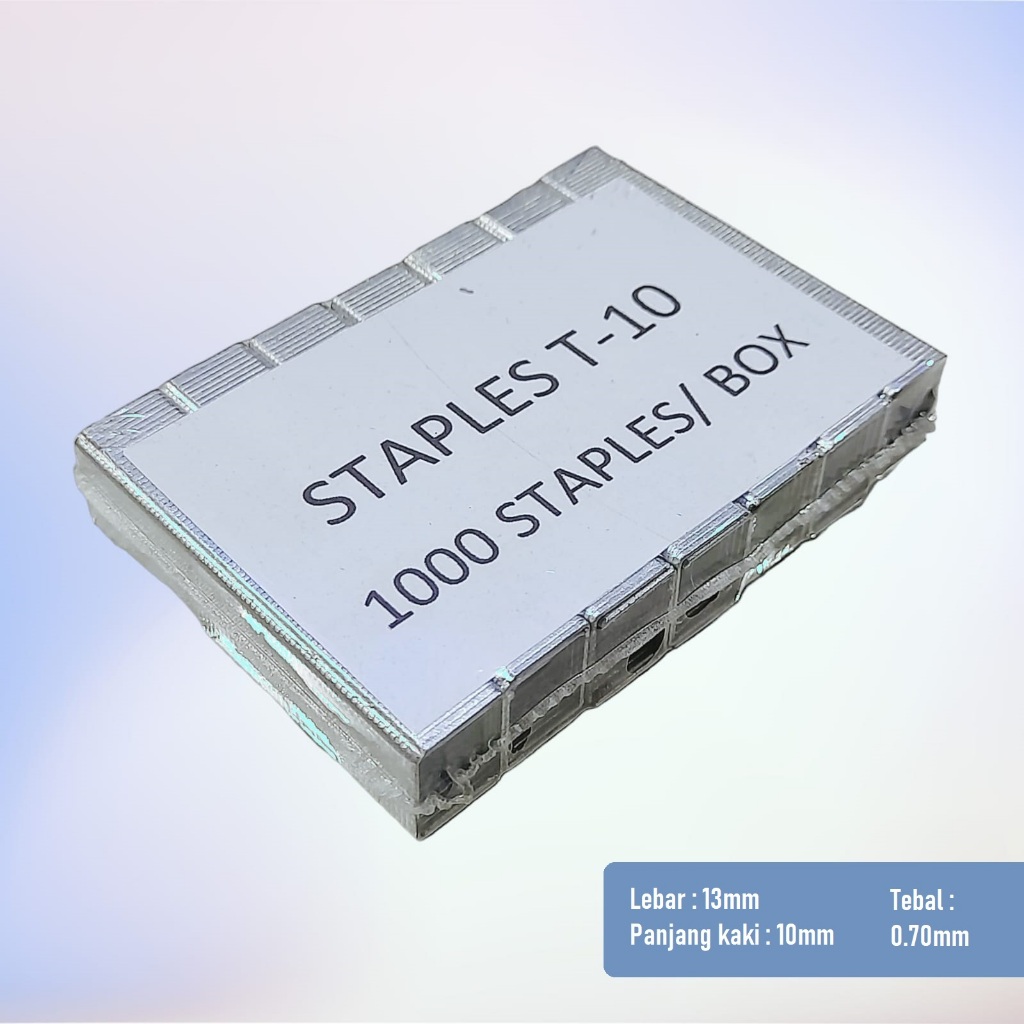 Jual Isi Stapler Tembak Repack / Isi Staples Jilid Repack / Paku ...