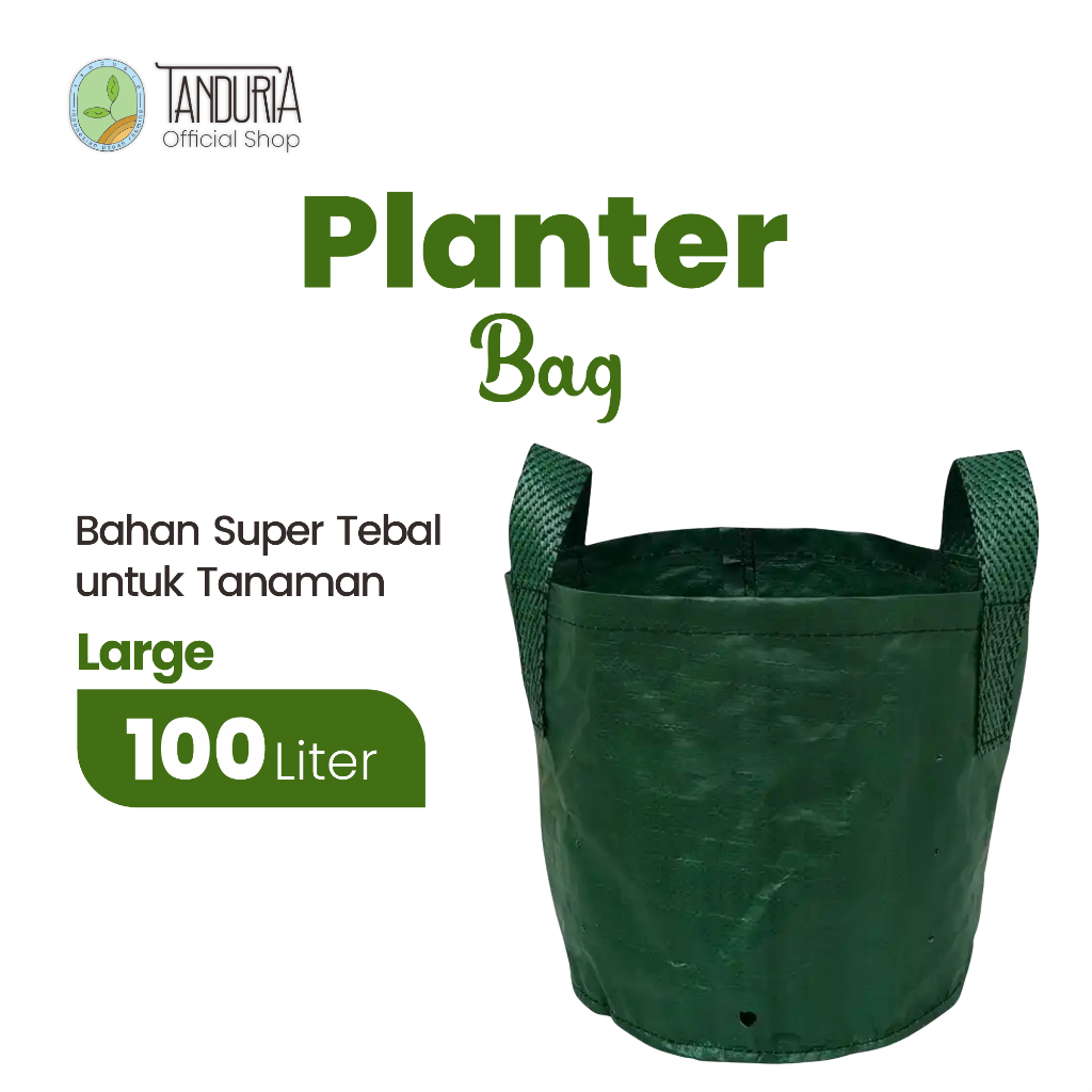 Jual TANDURIA - Planter Bag 100 Liter Easy Grow Pot Tanaman Bunga Buah ...