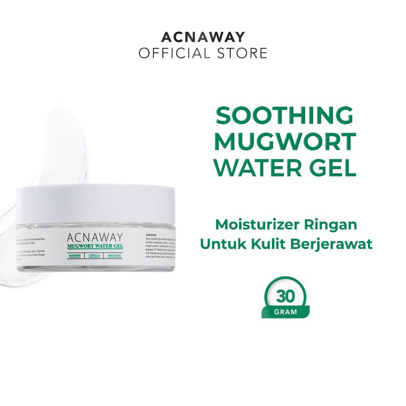 Jual (READY) ACNAWAY Mugwort Water Gel Moisturizer | Shopee Indonesia
