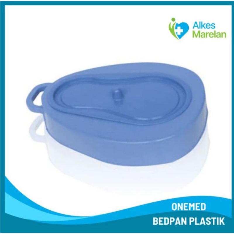 Jual ONEMED - Bedpan Plastik Biru / Pispot / Tempat BAB Oval | Shopee ...