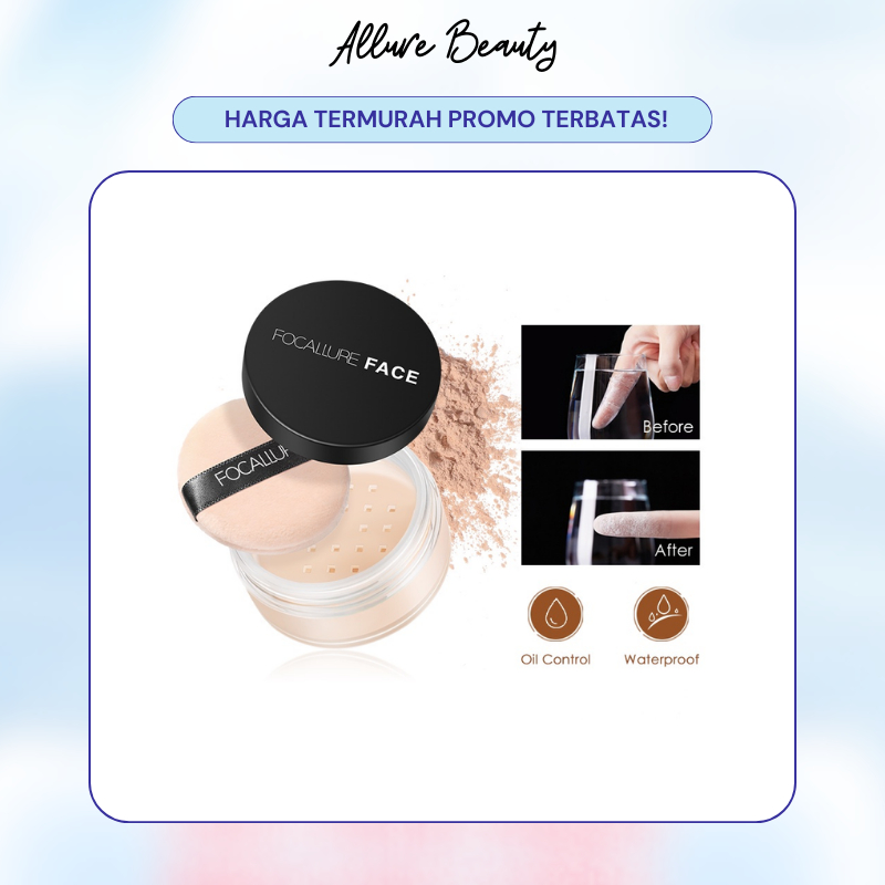 Jual FOCALLURE Bedak Tabur Super Fine Loose Setting Powder - 3 Warna ...