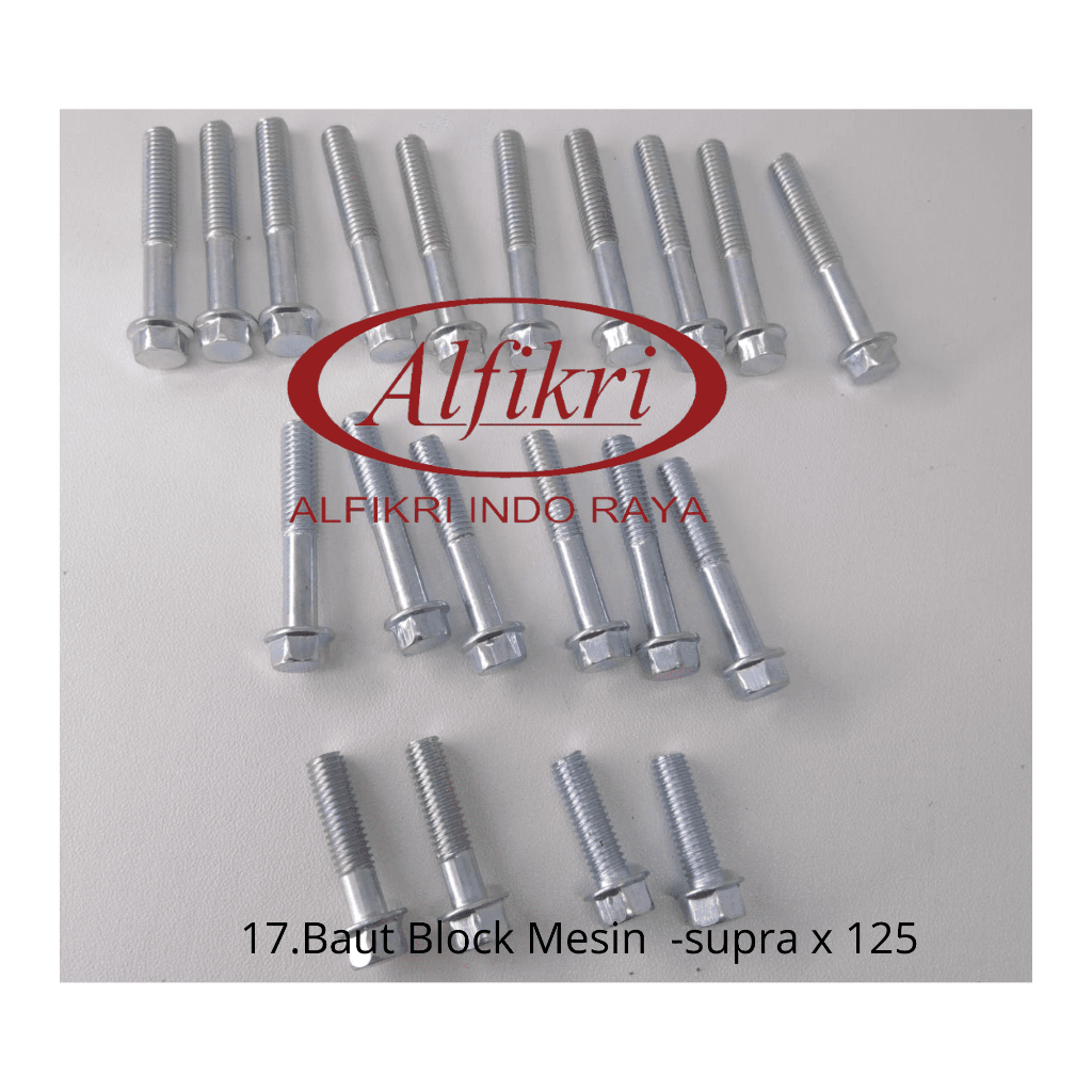 Jual 2-17 Blok Mesin Supra X 125 Kanan Kiri Supra X 125 Full Set ...
