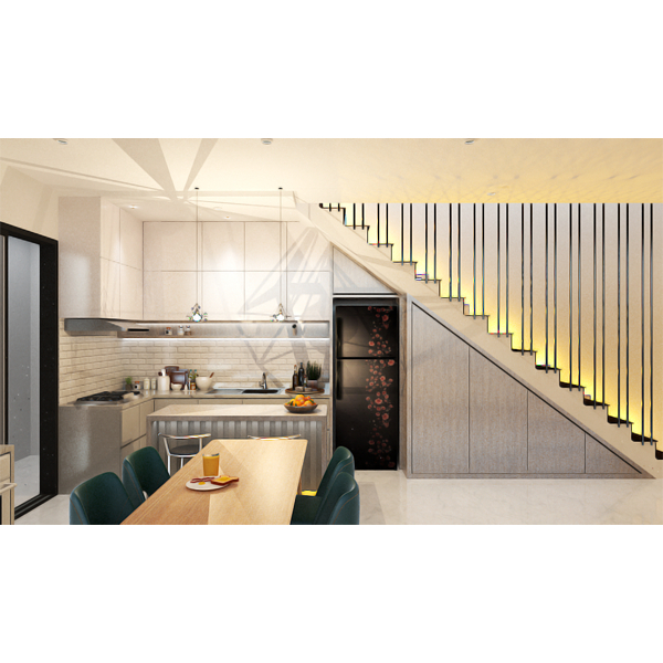 Jual Kitchenset Custom HPL Design Interior Jabodetabek Jakarta Sentul ...