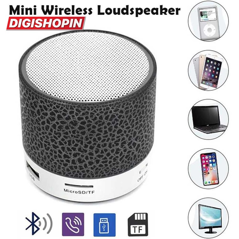 Jual Speaker Bluetooth Mini Stereo Dengan RGB Light Dan SLot Micro SD ...