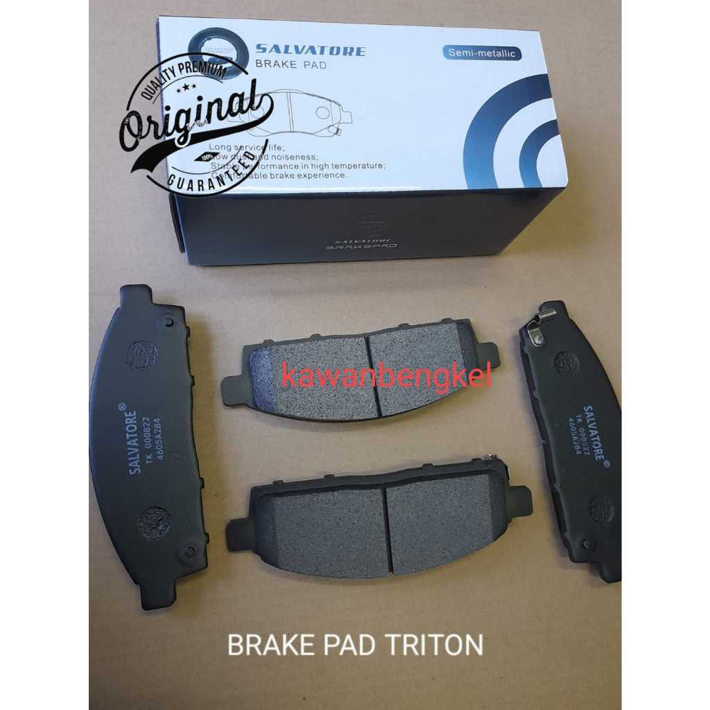 Jual Brake pad kampas rem depan TRITON PAJERO SPORT BERGARANSI | Shopee ...