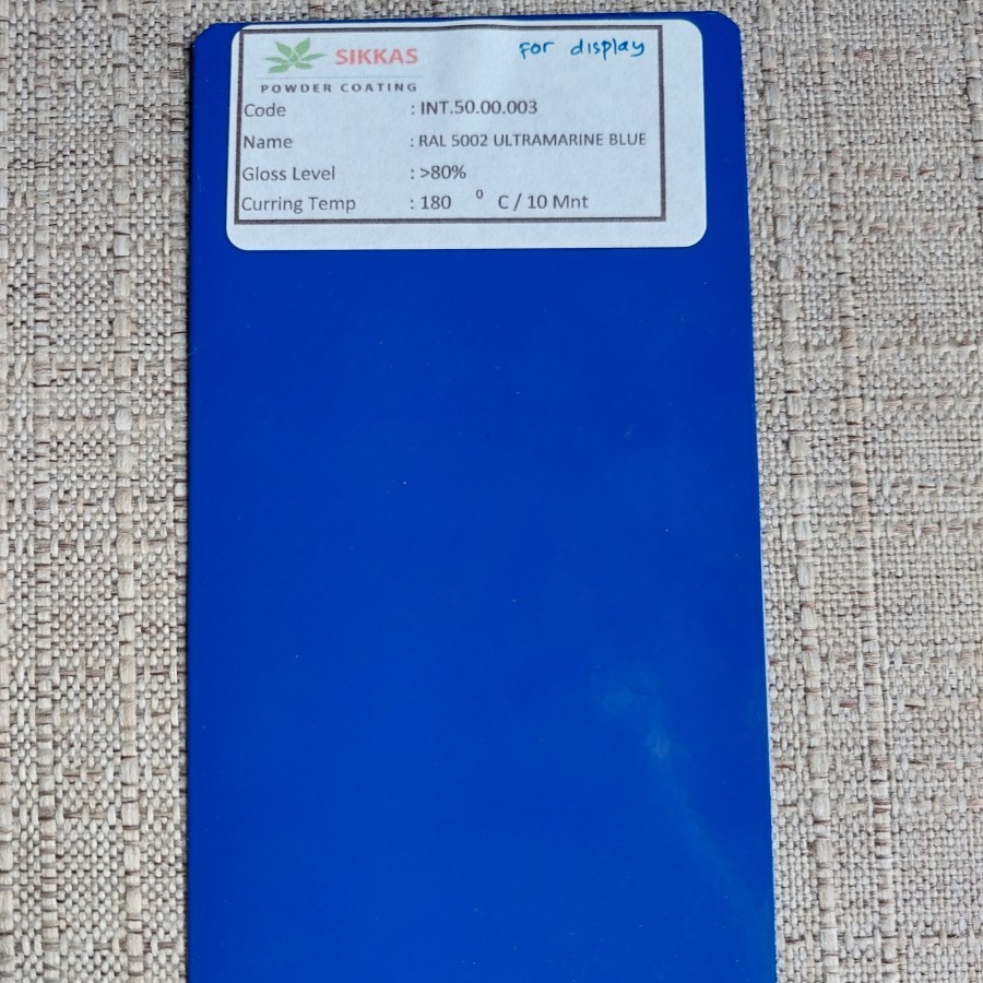 Jual POWDER COATING WARNA RAL 5002 ULTRAMARINE BLUE - HARGA 1 KG POWDER ...