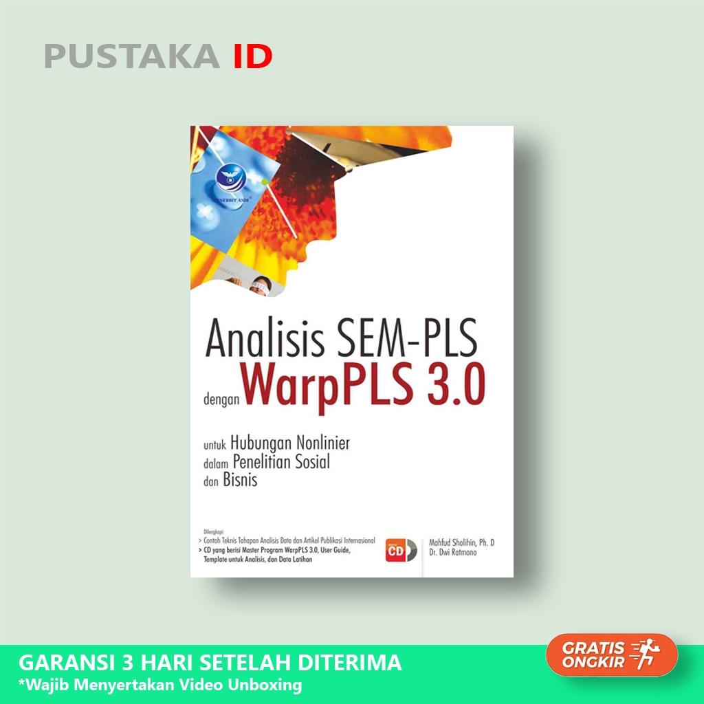 Jual Buku Analisis SEM-PLS Dengan WarpPLS 3.0 Untuk Hubungan Nonlinier Dalam Penelitian Sosial ...