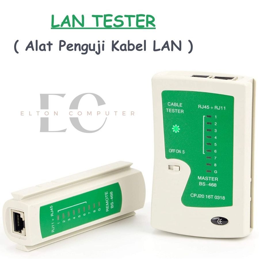 Jual LAN Tester / Alat Penguji RJ45 RJ11 / Lan Tester Alat Penguji ...