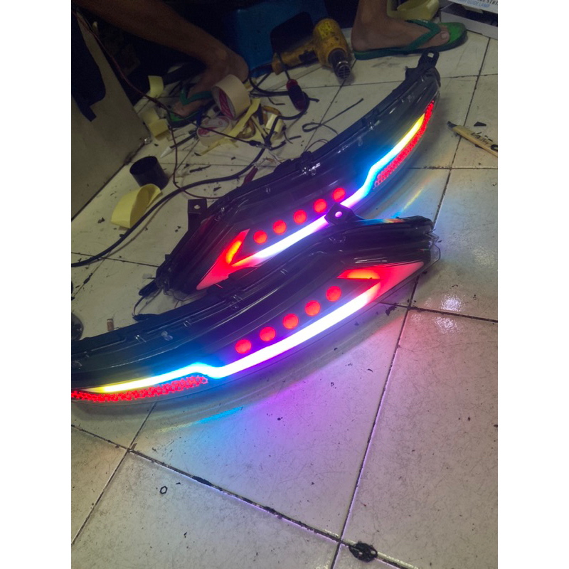 Jual lampu drl xpander rgb smart android custom dan non rgb | Shopee ...