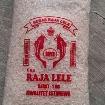Jual BERAS Raja Lele kemasan BARU /1kg | Shopee Indonesia