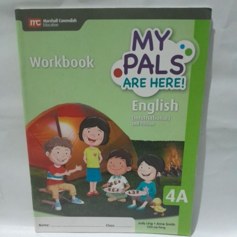 Jual Buku My pals are here English 4A workbook | Shopee Indonesia