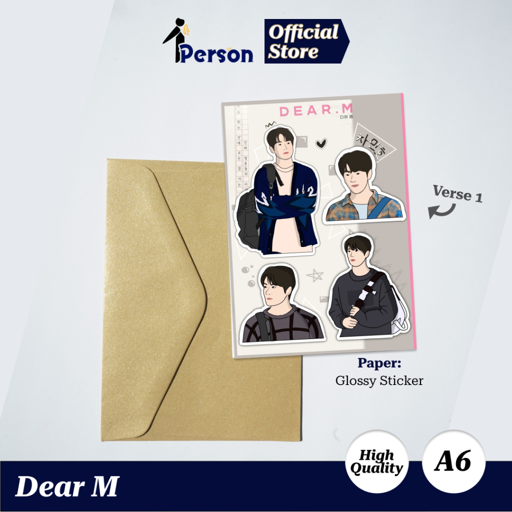 Jual Sticker Drama Korea Dear M Jaehyun NCT | Sticker Set Drama Korea ...