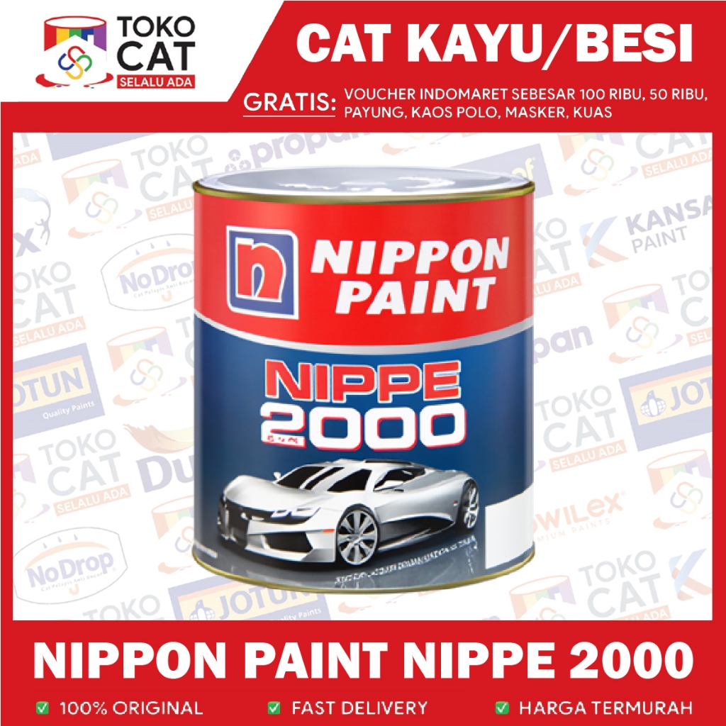 Jual CAT DUCO | NIPPE 2000 WARNA PUTIH DOFF KODE 470D UKURAN 1 L ...
