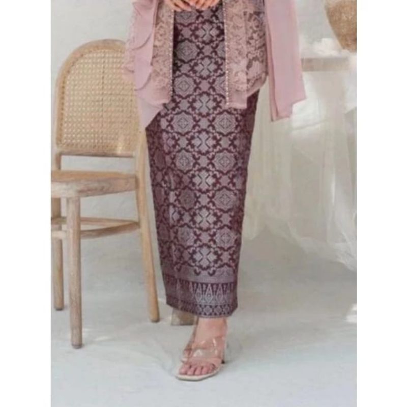 Jual Rok Batik Songket Bawahan Kebaya Modern Wisuda Terbaru | Shopee ...