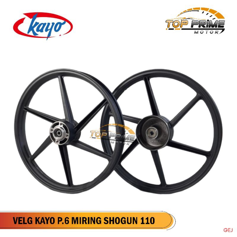 Jual Velg Racing KAYO Palang 6 Miring 140x17 & 160x17 - Suzuki Shogun ...