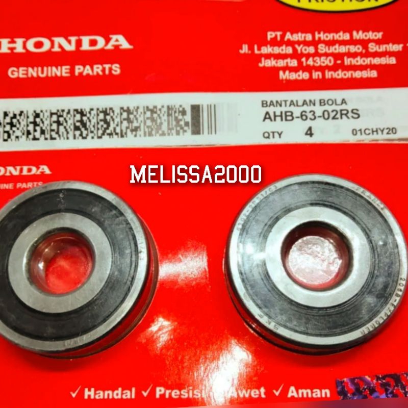 Jual Bearing Laher Roda belakang 6302RS 2PCS CB150R StreetFire old ...